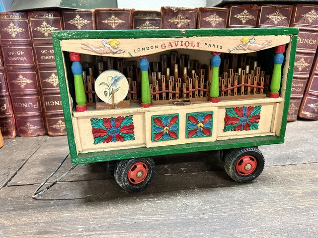 SCRATCH-BUILT MODEL FAIRGROUND Organ Display Trailer/ Wagon For Mamod ...