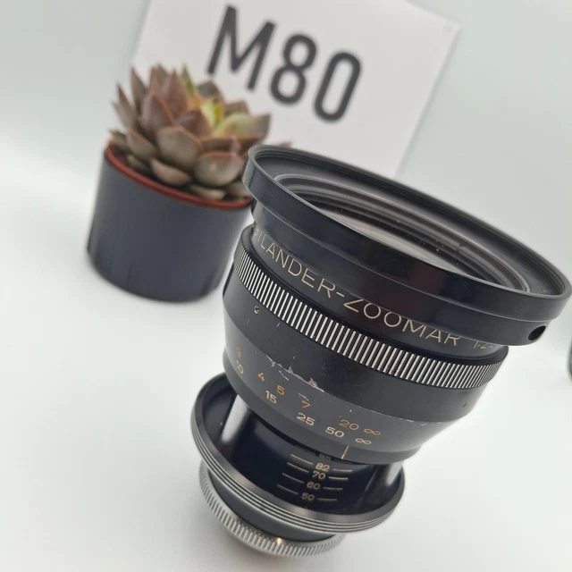 VOIGTLÄNDER ZOOMAR ZOOM Lens 36-82 mm F2.8 Working For Bessamatic ...