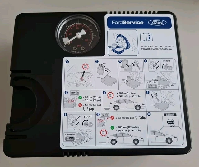 GENUINE FORD 12V Tyre Pump Air Compressor Inflator New £22.00 - PicClick UK