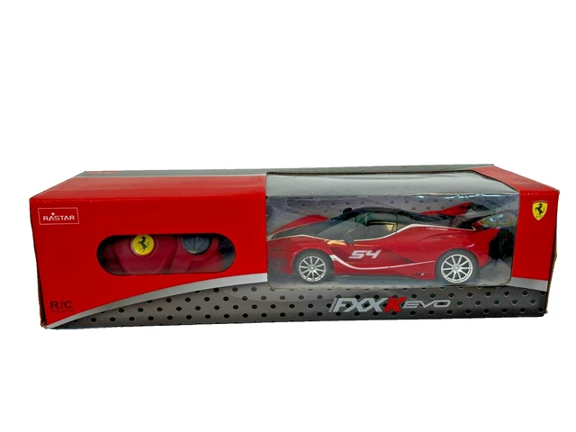 RASTAR FERRARI FXX K Evo RC Car - Red - Fully Working - Boxed | C125 G13 £11.95 - PicClick UK