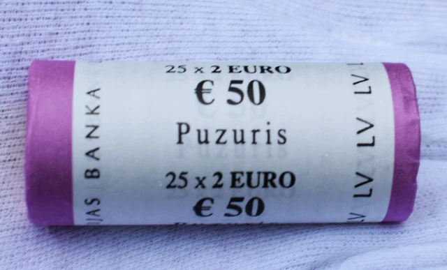 2 EURO GEDENKMÜNZE ( Lettland Puzuris) 2024 Stempelglanz Sammeln ...