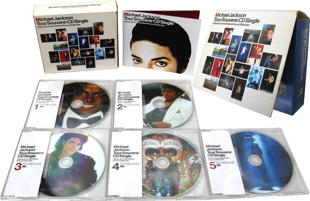 MICHAEL JACKSON COFFRET PICTURE CD Box Set Souvenir Limited Edition ...
