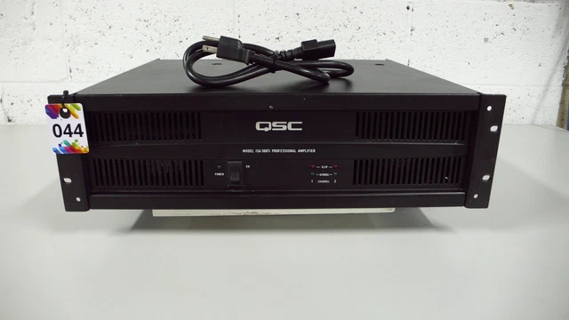 QSC MODEL ISA 300Ti Professional Amplifier - in really good shape. item ...