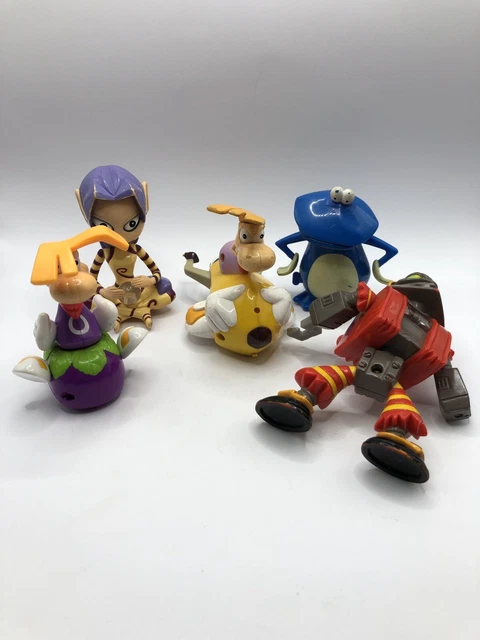 LOT 5 FIGURINES RAYMAN Mcdonald'S France Exclusive mcdo Ubisoft rare ...