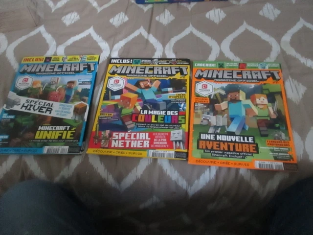 MAGAZINE LEGO MAGAZINE officiel Minecraft N° 1,2 et 3 EUR 10,00 ...
