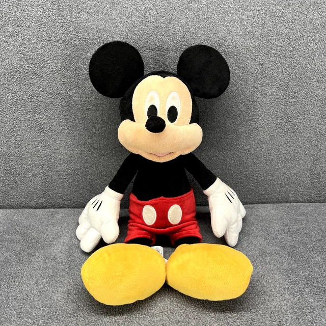 DISNEY STORE MICKEY Mouse Plush 18 Inch Stuffed animal Classic original ...