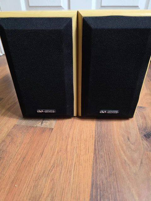 ACOUSTIC SOLUTIONS AV-20 MK2 Bookshelf Speakers, 50-90 Watts, 8 Ohms £ ...