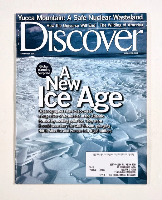 2002 SEP DISCOVER next Ice Age REWILDING AMERICA End of the Universe ...