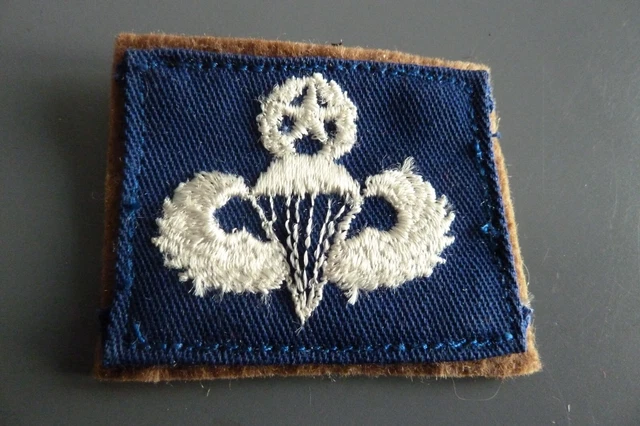 INSIGNE MILITAIRE US Army Brevet Master Jump Parachutiste Bdu Green Tbe ...