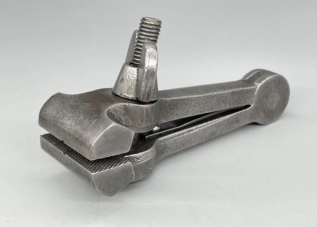 VINTAGE MILITARY 1953 Brindley Hand Palm Vice Clamp 1 3/4" Jaw Engineer ...