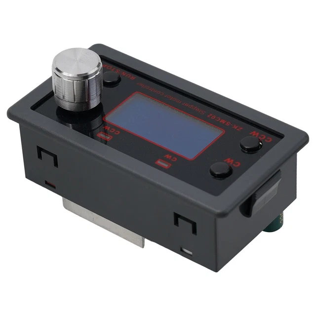 Single Axis Stepper Motor Controller With Multiple Motion Trajectories