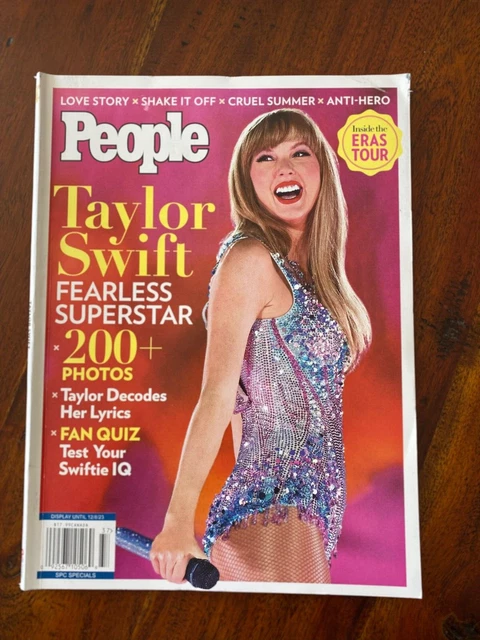 PEOPLE MAGAZINE TAYLOR Swift The Eras Tour 2023 EUR 17,73 - PicClick IT