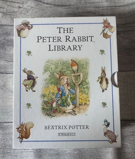 BEATRIX POTTER PETER Rabbit Library Box Set 10 Book Collection ...