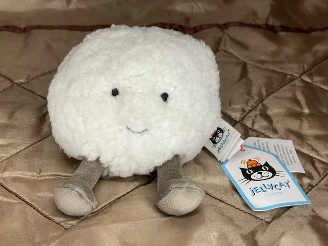 JELLYCAT I AM Amusable Snowball Christmas Soft White Plushie Plush Toy ...