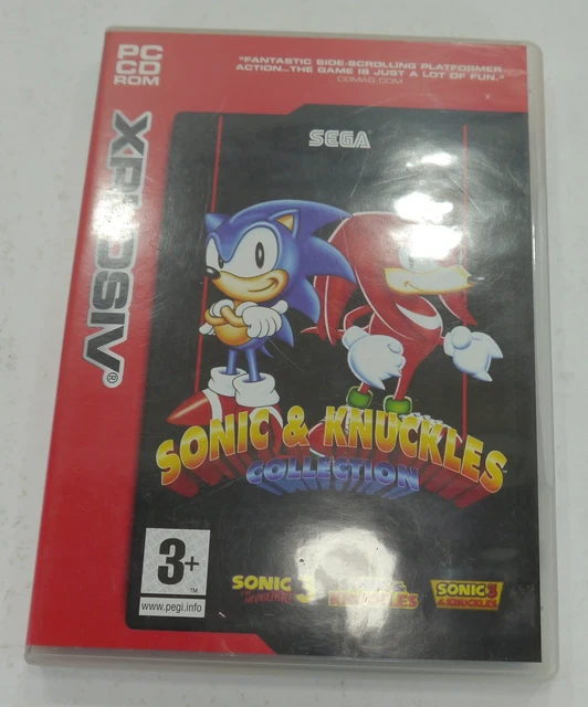 SONIC & KNUCKLES Collection Windows PC CD-ROM Used - Free Delivery £4. ...
