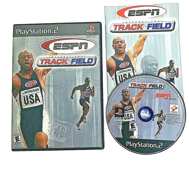 PS2 ESPN INTERNATIONAL Track And Field Video Game Sony PlayStation 2 ...