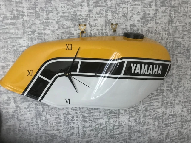 YAMAHA RD 250/350 LC Petrol Tank Wall Art Time Piece. £220.00 - PicClick UK
