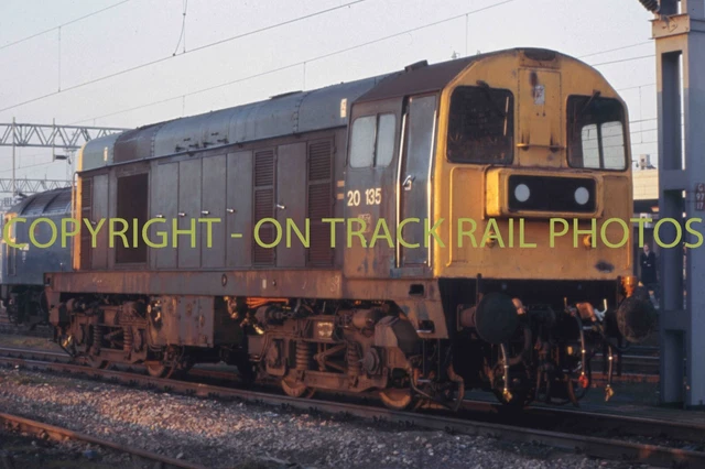 UK RAILWAY PHOTOGRAPH Of Class 20 20135. Rm20-668 £1.70 - PicClick UK