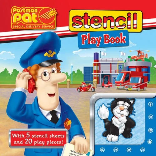 POSTMAN PAT STENCIL Play Book (Postman Pat Special D... £5.61 - PicClick UK