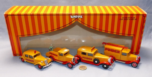 VEREM 1/43 RÉF 950 : Coffret Cirque Pinder Citroën 3x & Renault ...