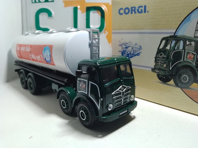 CORGI CLASSICS 97951 Foden Cisterna Latte 1/50 Modellino Camion ...