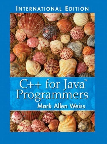 C++ FOR JAVA Programmers,Mark A. Weiss £17.33 - PicClick UK
