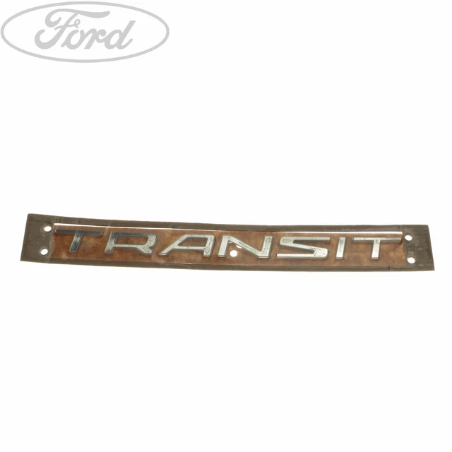 GENUINE FORD TRANSIT Custom Rear Door Name Plate Badge Emblem 2012 ...