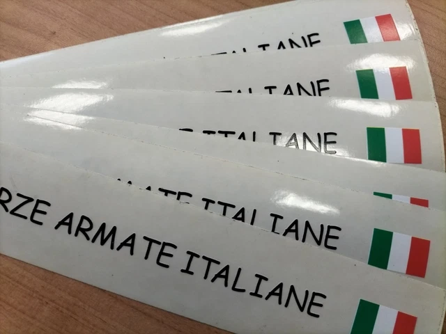 ADESIVO STICKER FORZE Armate Carabinieri Esercito Marina Aeronautica ...