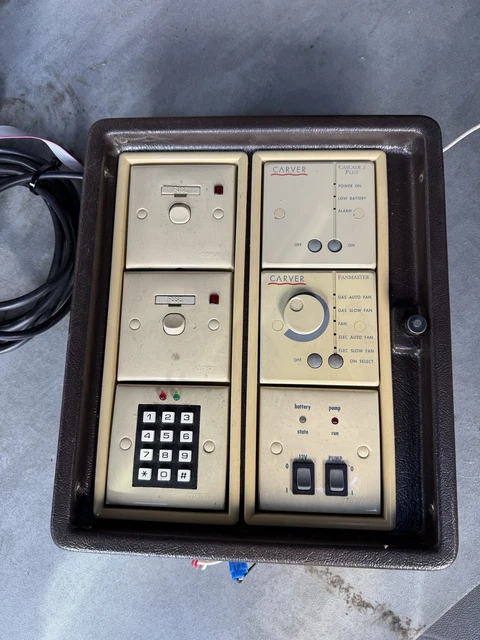 CARVER CONTROL PANELS, Fittings, Fanmaster, Cascade, Caravan, Camper ...