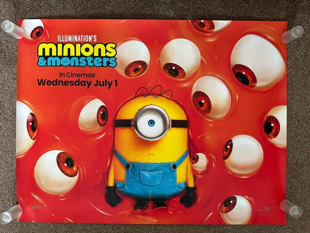 MINIONS 3 MINIONS & Monsters Original UK Cinema Quad Poster £21.45 ...