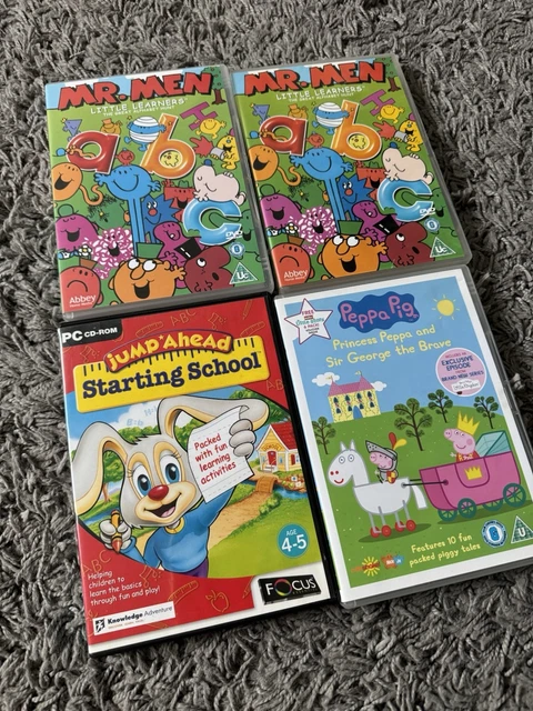 KIDS LEARNING GAMES On Cd x 4 Bundle £5.45 - PicClick UK