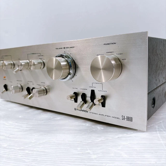 PIONEER SA-8800 STEREO Integrated Amplifier Sound output confirmed £246 ...