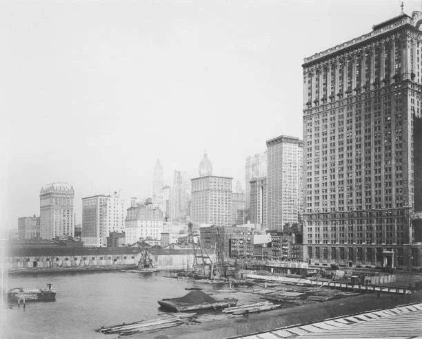 HARBOR BEGINNING OF Landfill Project 1929 Historic Old Photo EUR 6,26 ...