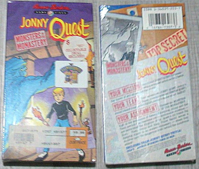 JONNY QUEST MONSTERS In Monastary Vhs Hanna Barbera Home Video Brand ...