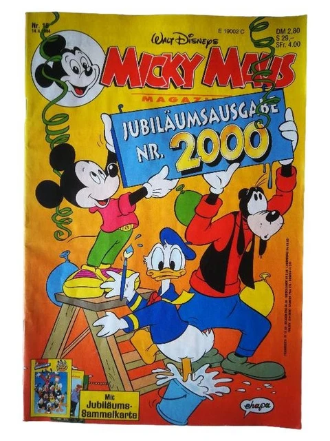 MICKY MAUS MAGAZIN Nr. 2000 Comic Ehapa Deutsch Taschenbuch EUR 16,95 ...