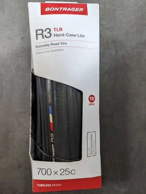 NEU BONTRAGER R3 Hard-Case Lite TLR Falt Drahtreifen 700 x 25C schwarz ...