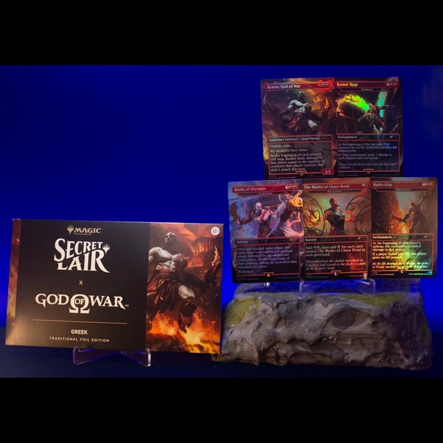 MTG SECRET LAIR X God Of War: Greek Foil Edition Sealed Presale $154.10 ...