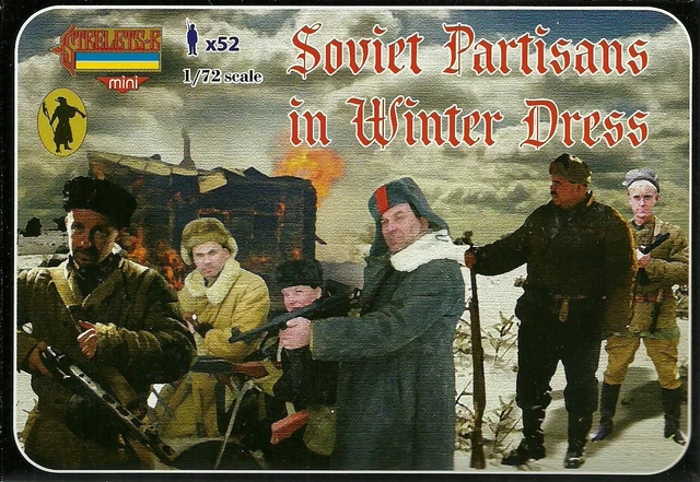 STRELETS 1/72 (20MM) WWII Soviet Partisans in Winter Dress £8.99 ...