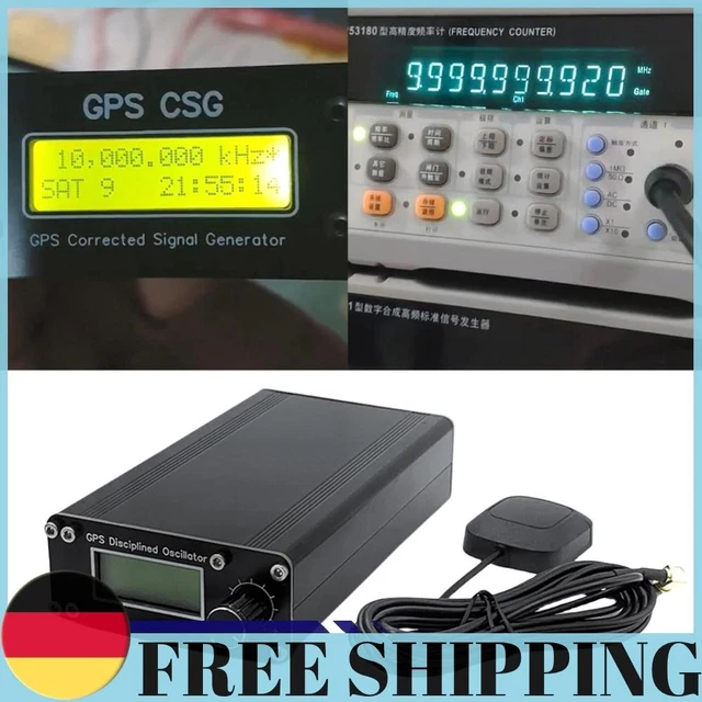 GPSDO GNSS DISZIPLINIERTER 10-MHz-OCXO-Frequenz-1PPS-GPS-Takt für Audio ...