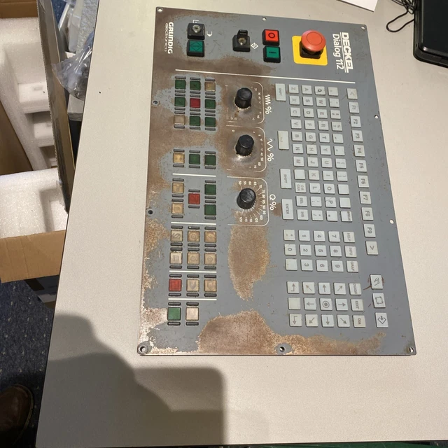 DMG DECKEL MAHO Dialog 112 Tastatur Bedienfeld DMC 100V 70V 50V D112 ...