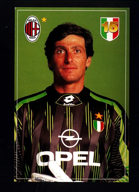 AC MILAN CARTOLINA Ufficiale 1996-97 Mario Ielpo Nuovissima! EUR 4,99 ...