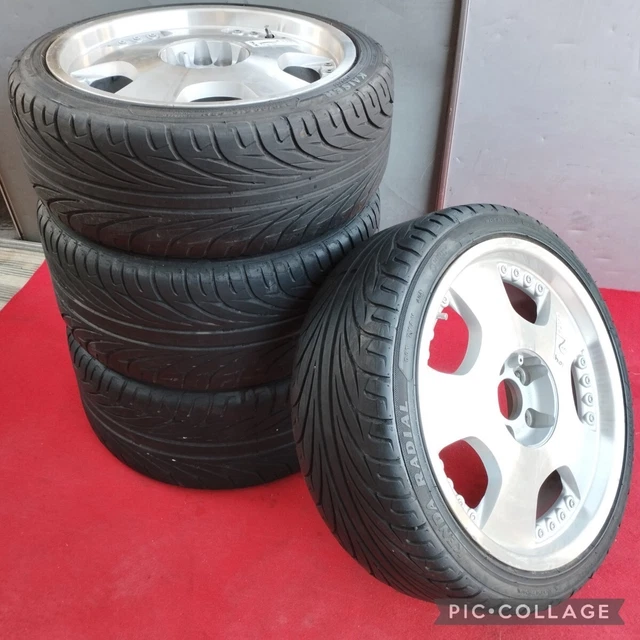 JDM HYPERION HYPER DISH II18in9J+458J+45 4wheels set with 114.3-5 225 ...