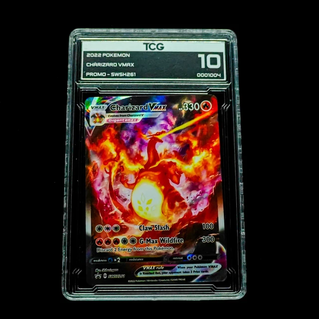 2022 POKEMON CHARIZARD VMAX PROMO - SWSH261: Pokemon TCG - SGC/PSA ...