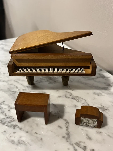 VINTAGE ?DOL-TOI STYLE 1950's Wooden Dolls House Furniture £10.80 ...