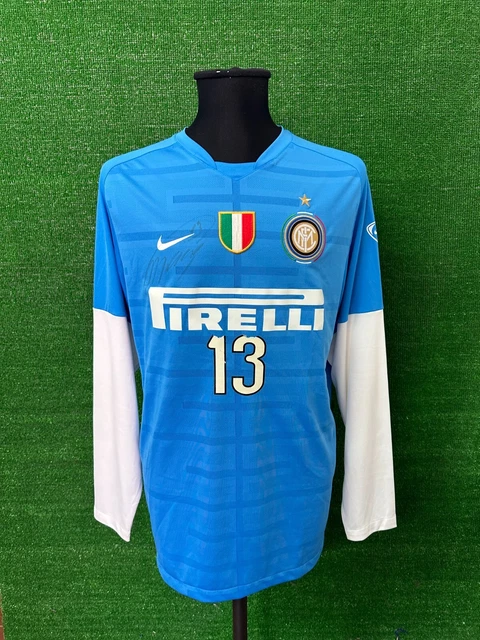 MAGLIA INTER MAICON Match Worn Shirt Training Allenament Indossata ...