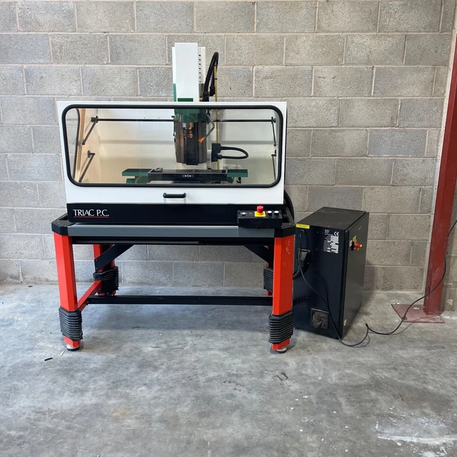 DENFORD TRIAC CNC Milling Machine on Dexion Stand for Mach3 Conversion ...