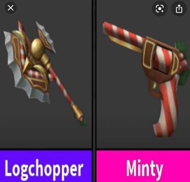 ROBLOX MURDER MYSTERY 2 (MM2)-Logchopper Set (Godly)- Virtual Item £1. ...