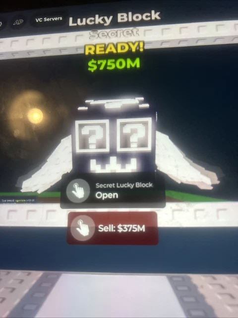 SECRET LUCKY BLOCK Steal A Brainrot Roblox £11.85 - PicClick UK