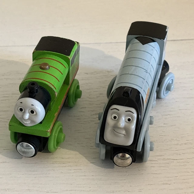 THOMAS & FRIENDS Train Percy no. 3 & Spencer Wooden Railway Brio £4.99 ...