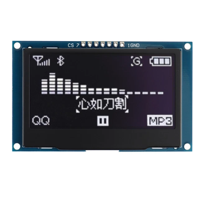 2.42 INCH 12864 128x64 OLED Display Module IIC SPI Serial LCD Screen ...